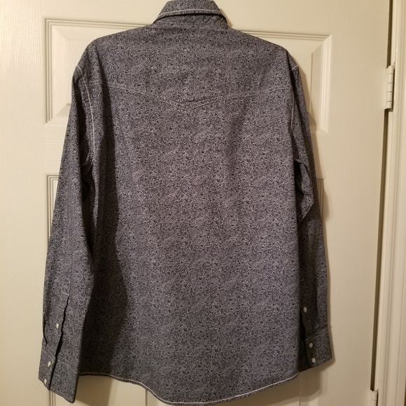 Rafter C | Shirts | Rafter C Western Paisley Shirt Size Small | Poshmark